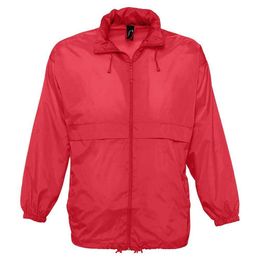 SOLS - "Surf" Windjacke f&uuml;r Herren/Damen Unisex (Rot)