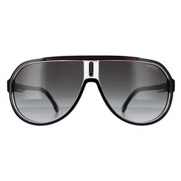 Carrera Aviator Herren Schwarz Rot Dunkel Grau Gradient 1057/S