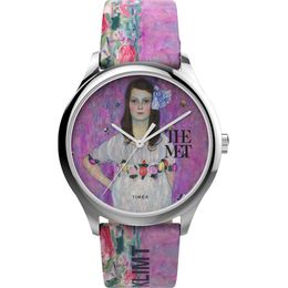 Timex The Met X Klimt Damen-Multicolor-Uhr TW2W24900