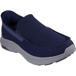 Skechers Pollard Wilfred Herren Navy Loafer aus Textil