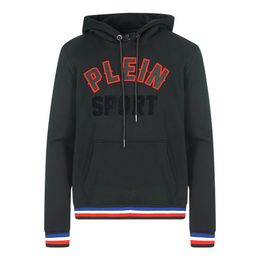 Philipp Plein Sport Black 3D Logo Black Hoodie