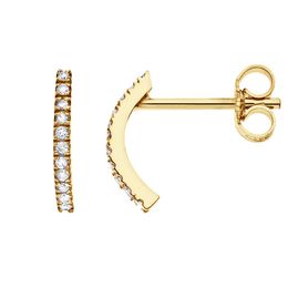 DIADEMA - Ohrringe - Diamanten - Gelbgold
