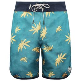 Vans von der Wand Stretch Taille gedruckte blaue M&auml;nner planetarische Boardshort VN 00QL0D4