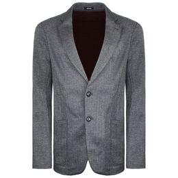 Emporio Armani Exklusive Herren Grey Printed Blazer