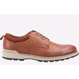 Hush Puppies Dylan Wildleder Herren Schn&uuml;rschuhe In Tan