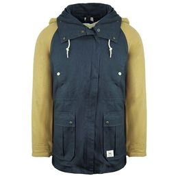 Vans von der Wand Langarm Zip Up Navy Brown Womens Sonora Jacke V2Zcind