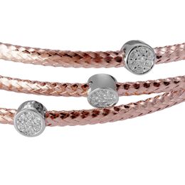 Orphelia Damen-Armband aus 925er Sterlingsilber, Ros&eacute;, ZA-7414