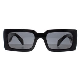 Prada PRA07S 1AB5S0 schwarz dunkelgrau Sonnenbrille