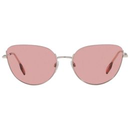 Burberry Harper Silberne Sonnenbrille