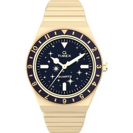 Timex Q Celestial Damen Gold Uhr TW2V53600