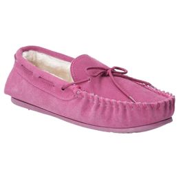 Hush Puppies Womens/Ladies Allie Slip On Leder Slipper (Rose)