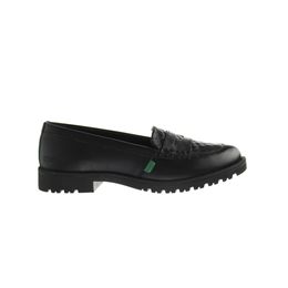 Kickers Kicker Lachly Quilt Loafer Damen schwarze Schuhe