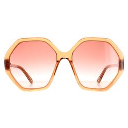 Chlo&eacute; Chloe Runde Damen Orange Kristall Rosa Farbverlauf CH0008S Esther