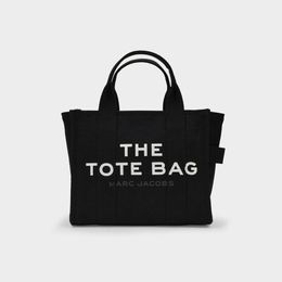 The Small Tote Bag - Marc Jacobs - Baumwolle - Schwarz
