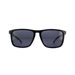 HUGO BOSS Sonnenbrille 0921/S 807 IR Schwarz Grau Blau