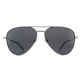 Hugo by HUGO BOSS Sonnenbrille HG 1059/S KJ1 IR Dunkel Ruthenium Grau