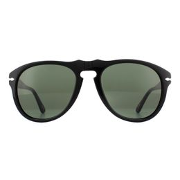 Persol Sonnenbrille 649 95/31 Schwarz Gr&uuml;n 54mm