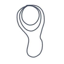 DIADEMA - Halskette - Echte S&uuml;&szlig;wasserperlen Schwarz Tahitian Style