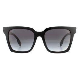 Burberry Sonnenbrille BE4335 39298G Schwarz Grau Verlauf