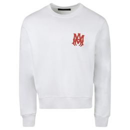 Wei&szlig;es Sweatshirt mit Amiri MA-Logo