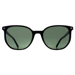 Ray-Ban Square Unisex Poliert Schwarz G15 Gr&uuml;n RB2197 Elliot