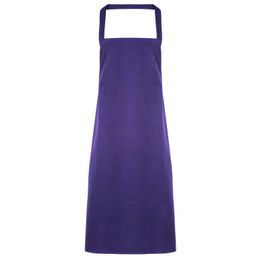 Premier Ladies/Womens Slim Apron (ohne Tasche) (2er-Pack) (Lila)