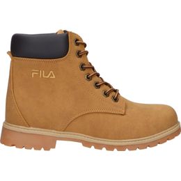 Braune Fila Stiefeletten f&uuml;r Damen