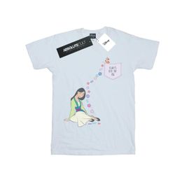 Disney - "Mulan Always Here For You" T-Shirt f&uuml;r Damen (Wei&szlig;)