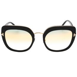 Tom Ford Virginia FT0945 01B Schwarze Sonnenbrille