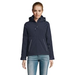 SOLS - "Rock" Softshelljacke Wattiert f&uuml;r Damen (Dunkelblau)