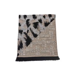 Cavalli Class Herren Schafwollschal in Beige