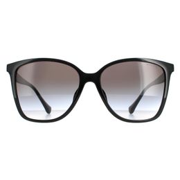Ralph by Ralph Lauren Cat Eye Damen Schwarz Grau Farbverlauf Sonnenbrille