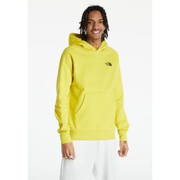 The North Face Mens Reglan Red Box Hoodie in gelb