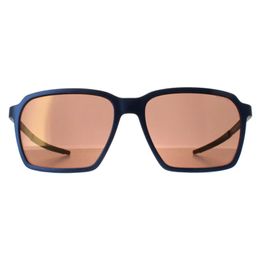 Police SPLL16 Solstice 5 V78X halbmatte Ruthenium-Sonnenbrille mit braunem Spiegel und Bronze