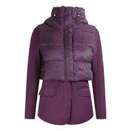 Parajumpers Layla Fig Lila Daunenjacke mit Kapuze