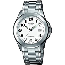 Casio Casio Collection Herren Silber Uhr MTP-1259PD-7BEG