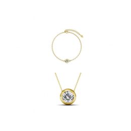 Geburt Mond Set - Gold und Kristall