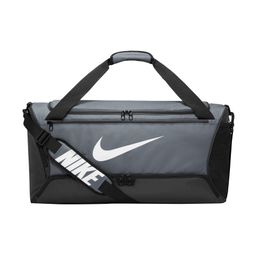 Nike Brasilia Swoosh Training 60L Duffle Bag (Eisengrau/Schwarz/Wei&szlig;)