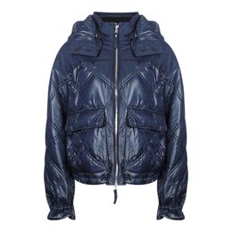 Parajumpers Madina Pencil Dunkelblaue wattierte Jacke