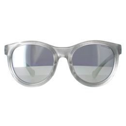 Moncler ML0087 20D grau transparent grau Spiegel Sonnenbrille