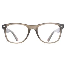 Montana Square Unisex-Brille Grau