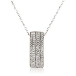 Orphelia Damen-Kette aus 925er Sterlingsilber mit Anh&auml;nger &ndash; Silber ZH-4437