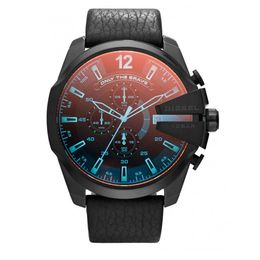 Diesel Mega Chief Schwarz Herren Armbanduhr DZ4323