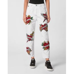 Philipp Plein Jeans Mom Fit Love
