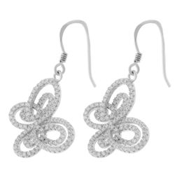 Orphelia Damen-Ohrh&auml;nger aus 925er Sterlingsilber &ndash; Silber ZO-5264