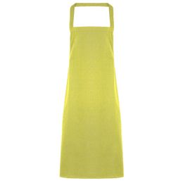Premier Ladies/Womens Slim Apron (ohne Tasche) (2er-Pack) (Limette)