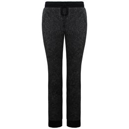 Vans von der Wand schwarzer Stretch Taille Womens Trackhose VN0005DOBLK