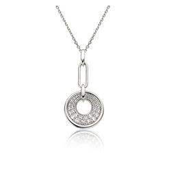 Orphelia Damen-Kette aus 925er Sterlingsilber mit Anh&auml;nger &ndash; Silber ZH-4592