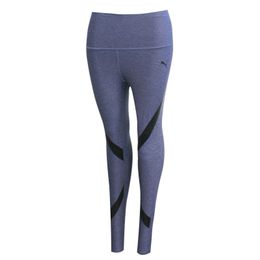 Puma Womens Power Form Graphic Leggings Fitness Fitnessstudio enge Blau 513096 03 A76B