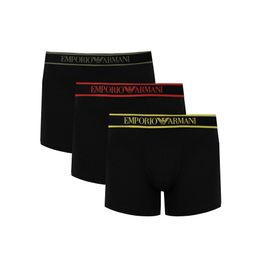 Emporio Armani Boxershorts 3 Pack Herren schwarz